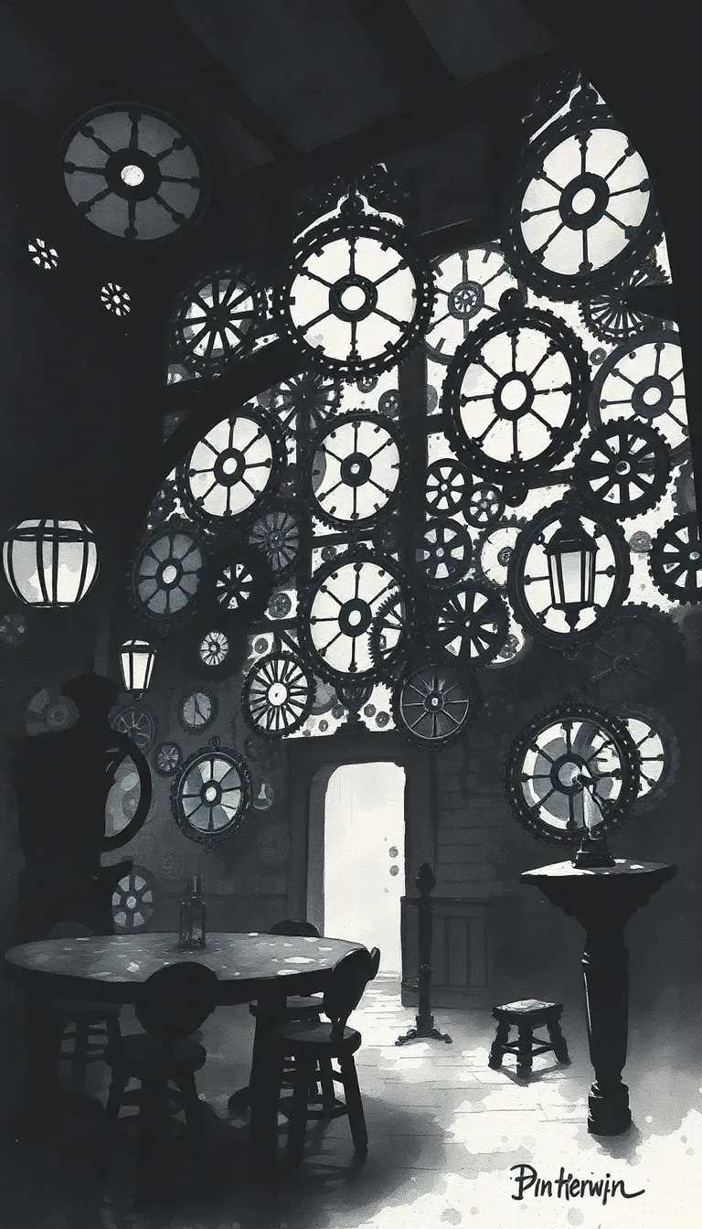 The Clockwork Automaton Bartender and the Mystery of the Missing Gears ...